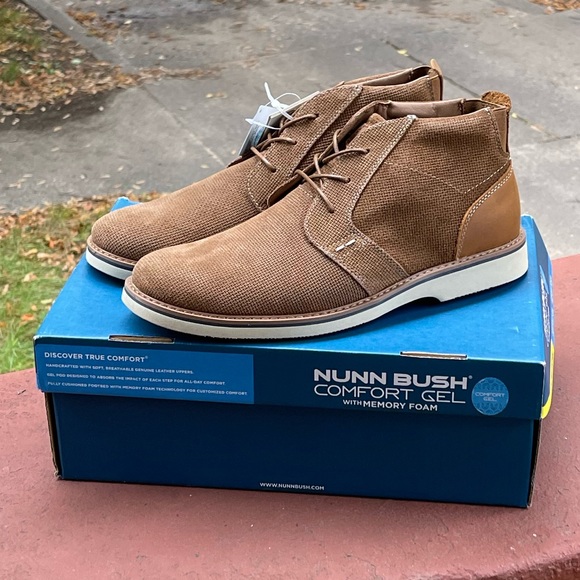Nunn Bush | Shoes | Nunn Bush Mens Barklay Plain Toe Chukka Boot Size 5 ...